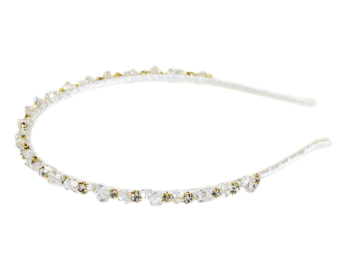 Buy Theia Stone Alice Band - Crystal Online & Wholesale – Hepburn & Co ...